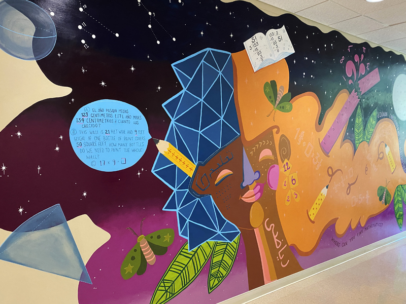 How many stars can you count … in a new mural at the W&M School of ...