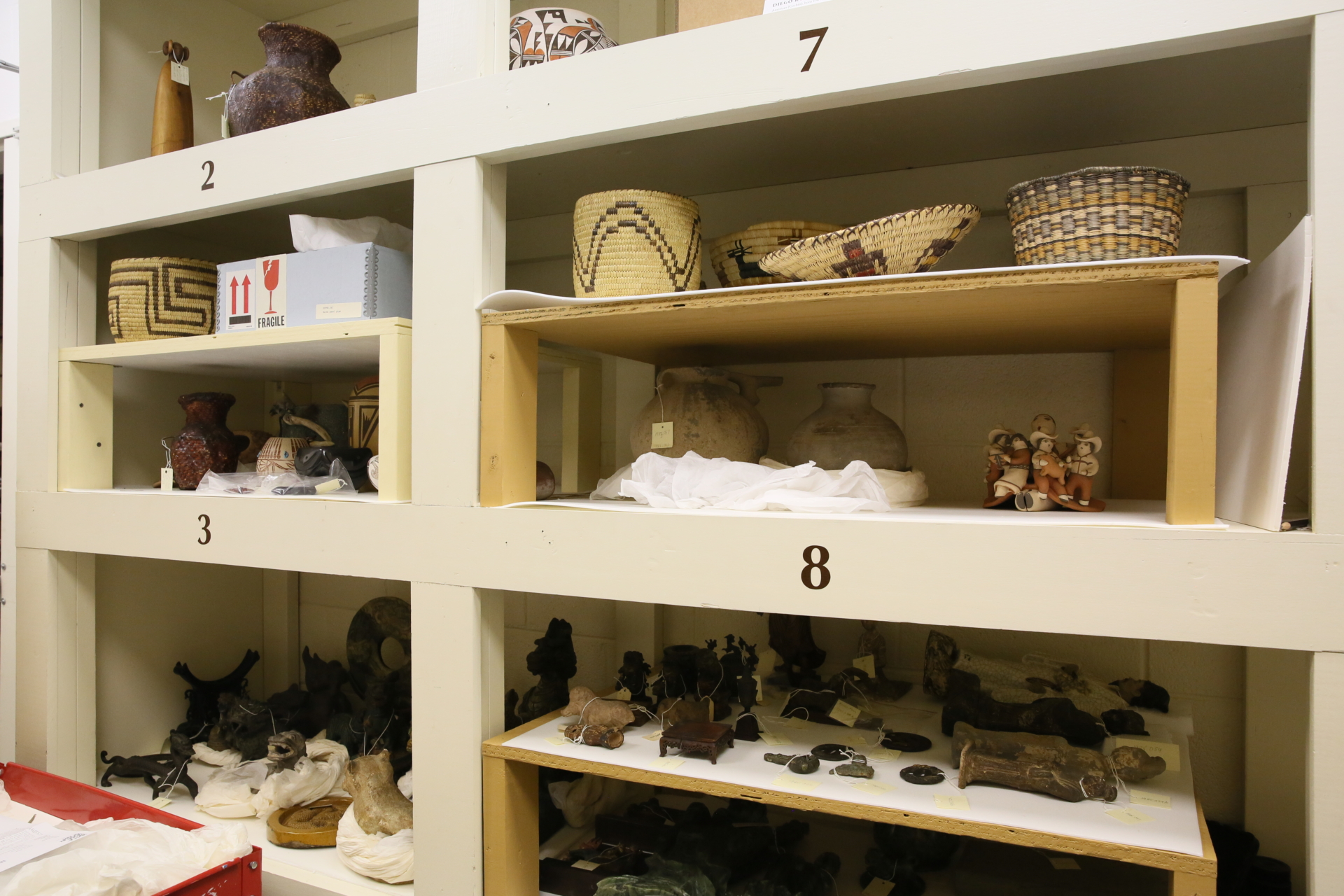 Numerous steps go into diligently cataloging, packing Muscarelle Museum ...