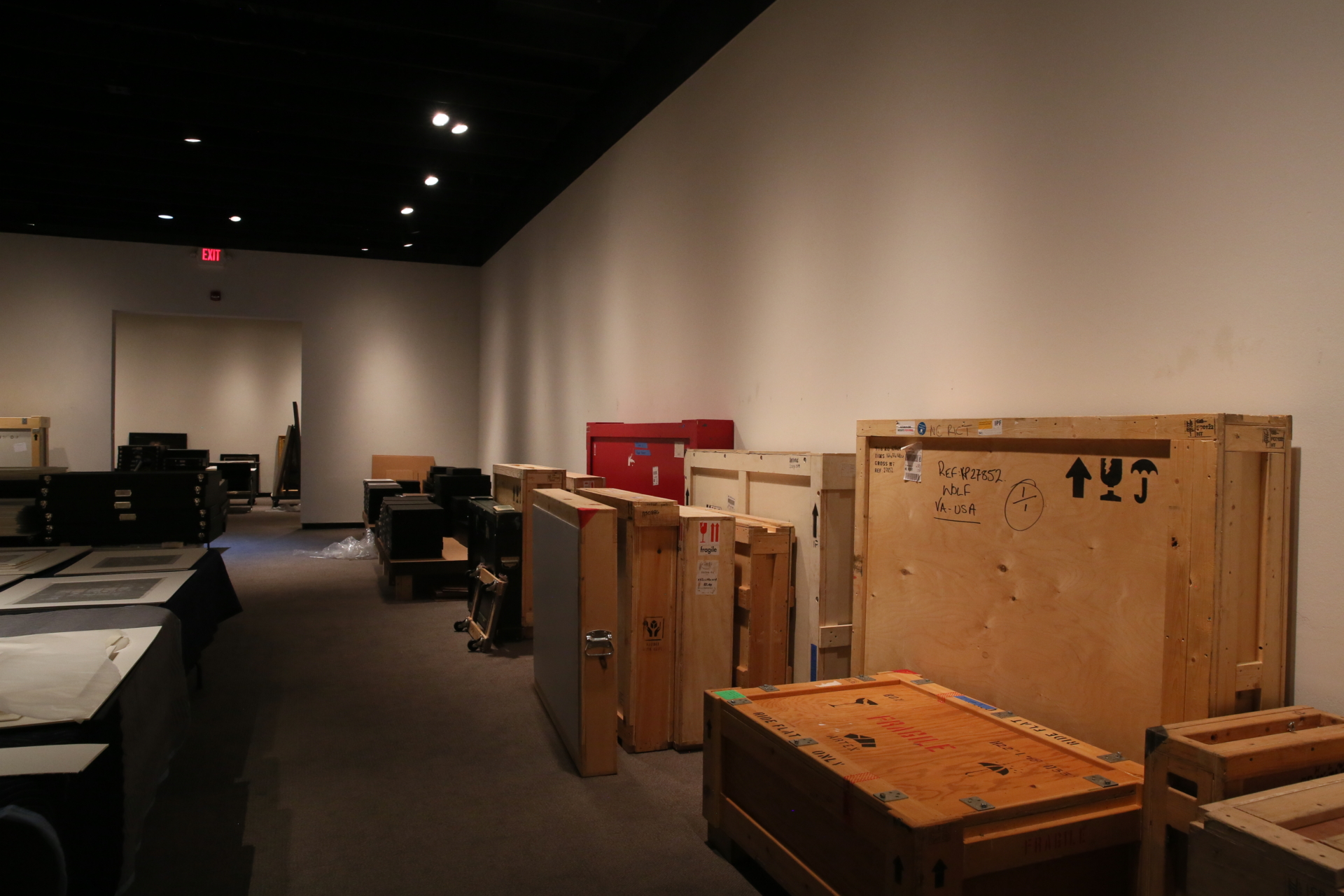 Numerous steps go into diligently cataloging, packing Muscarelle Museum ...