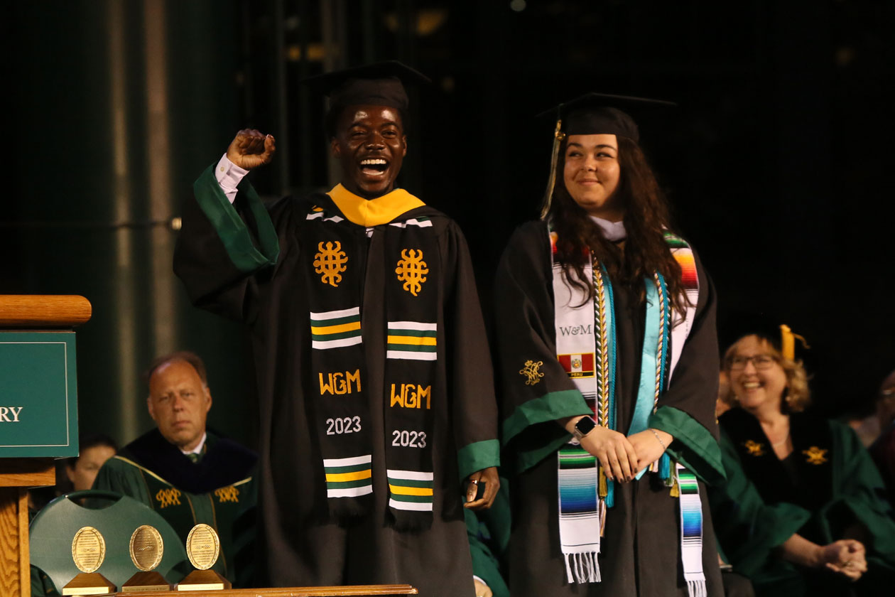 Commencement awards celebrate W&M’s bright lights – W&M News