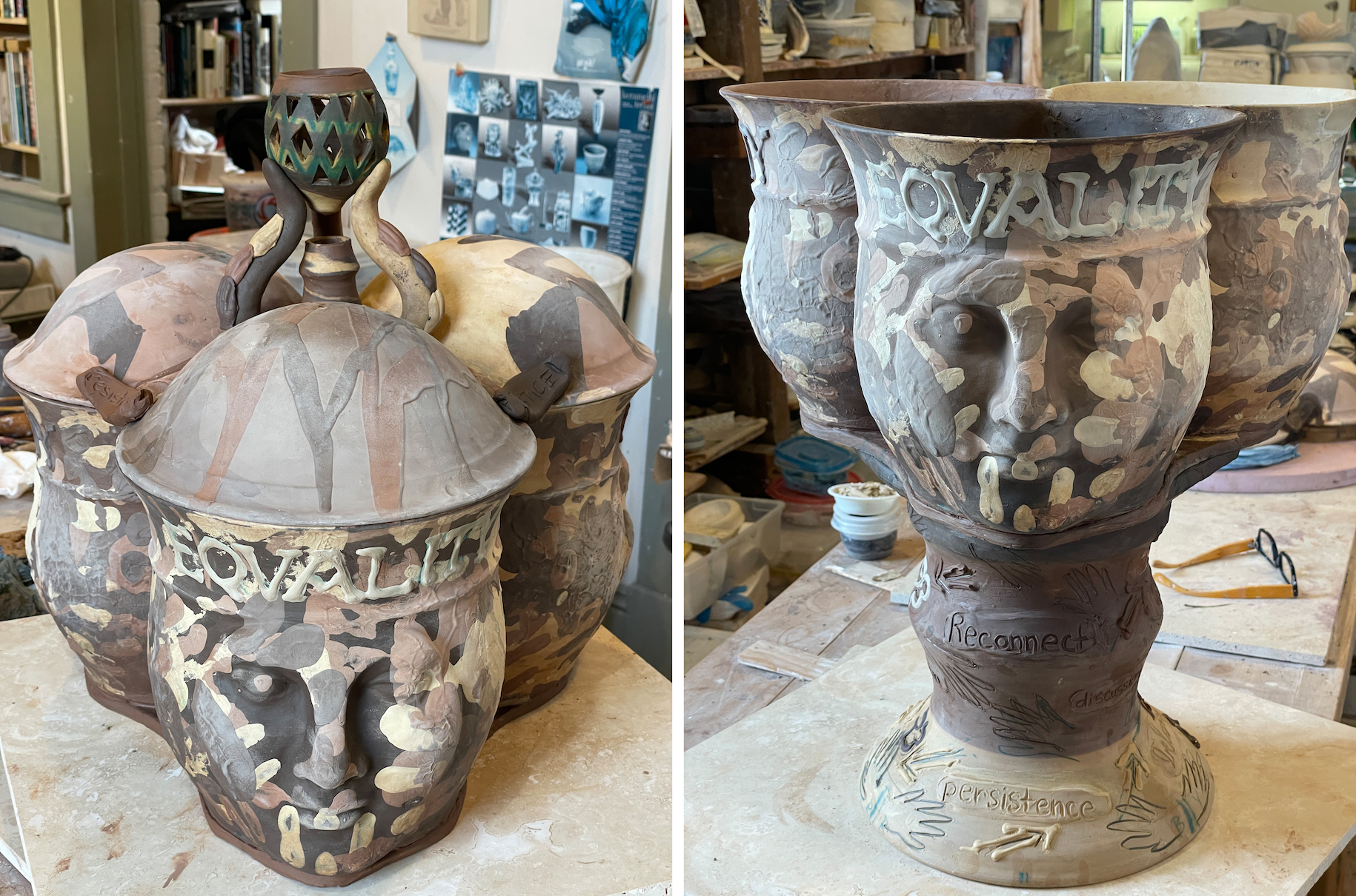 ‘Unity’ ceramic commemorates the university’s response to the pandemic ...