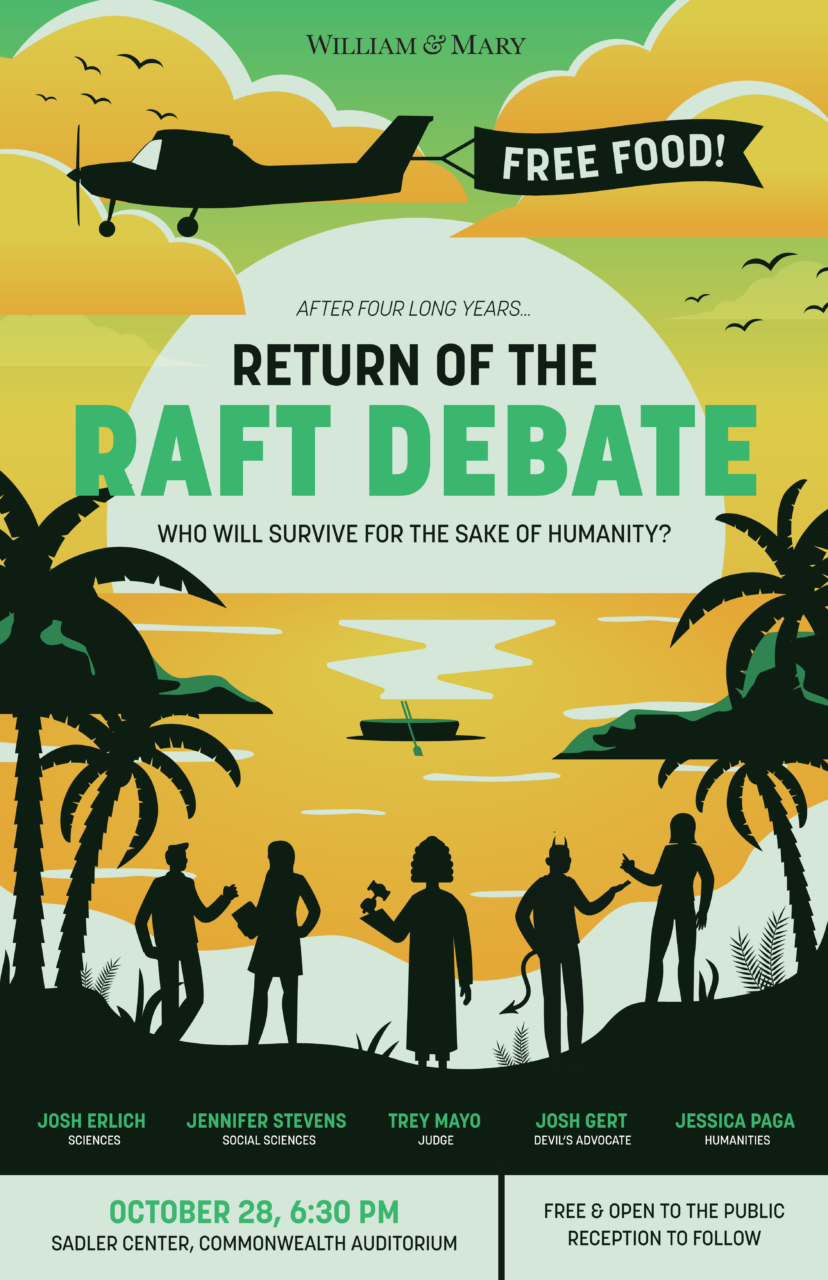 Academic showdown: Who will stay afloat in the Raft Debate? – W&M News