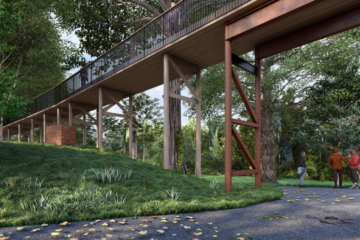 Pedestrian bridge to connect students to heart of campus – W&M News