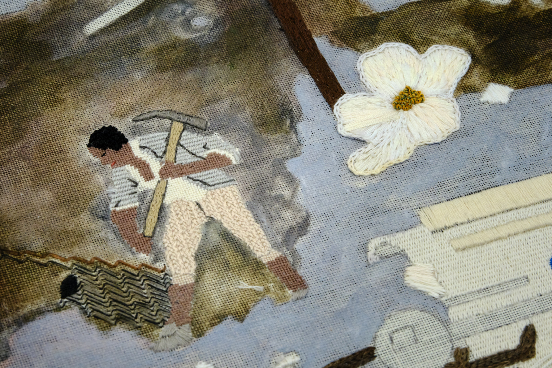 The fabric of a new nation, told stitch by stitch – W&M News